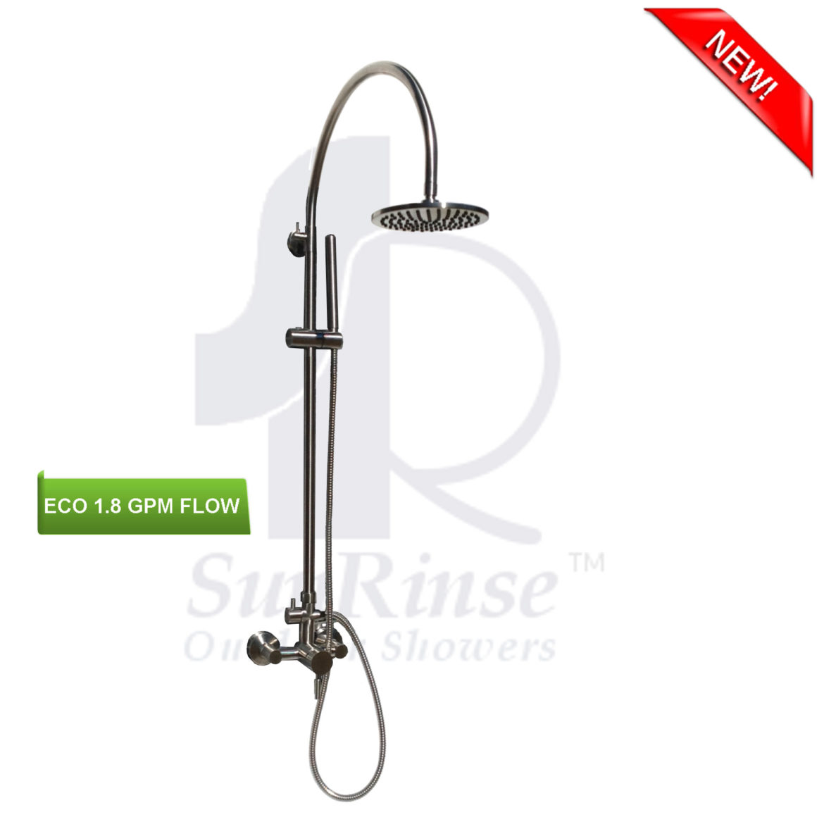 SunRinse Outdoor Showers – 100 Percent Stainless Steel Outdoor Showers ...